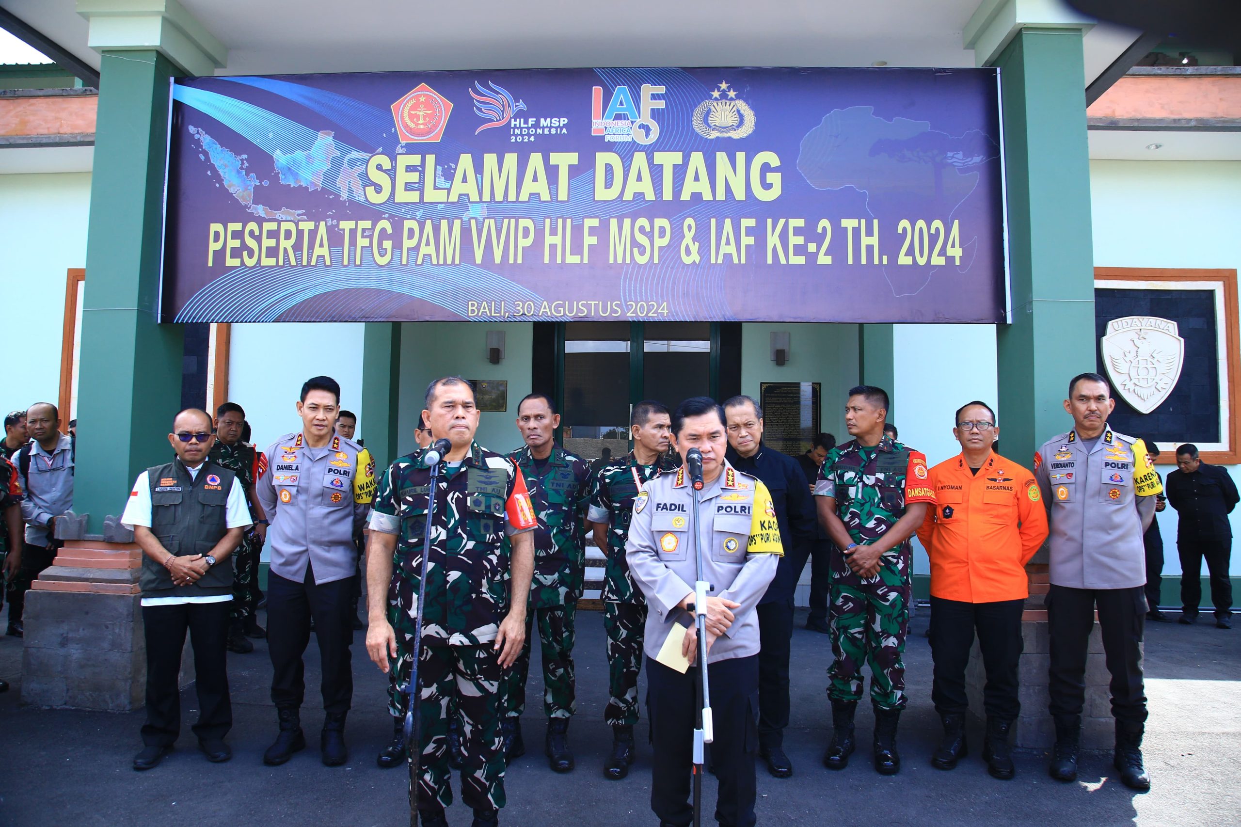 TNI-Polri Pastikan Keamanan dan Kenyamanan Delegasi dan Masyarakat saat Event IAF di Bali ...